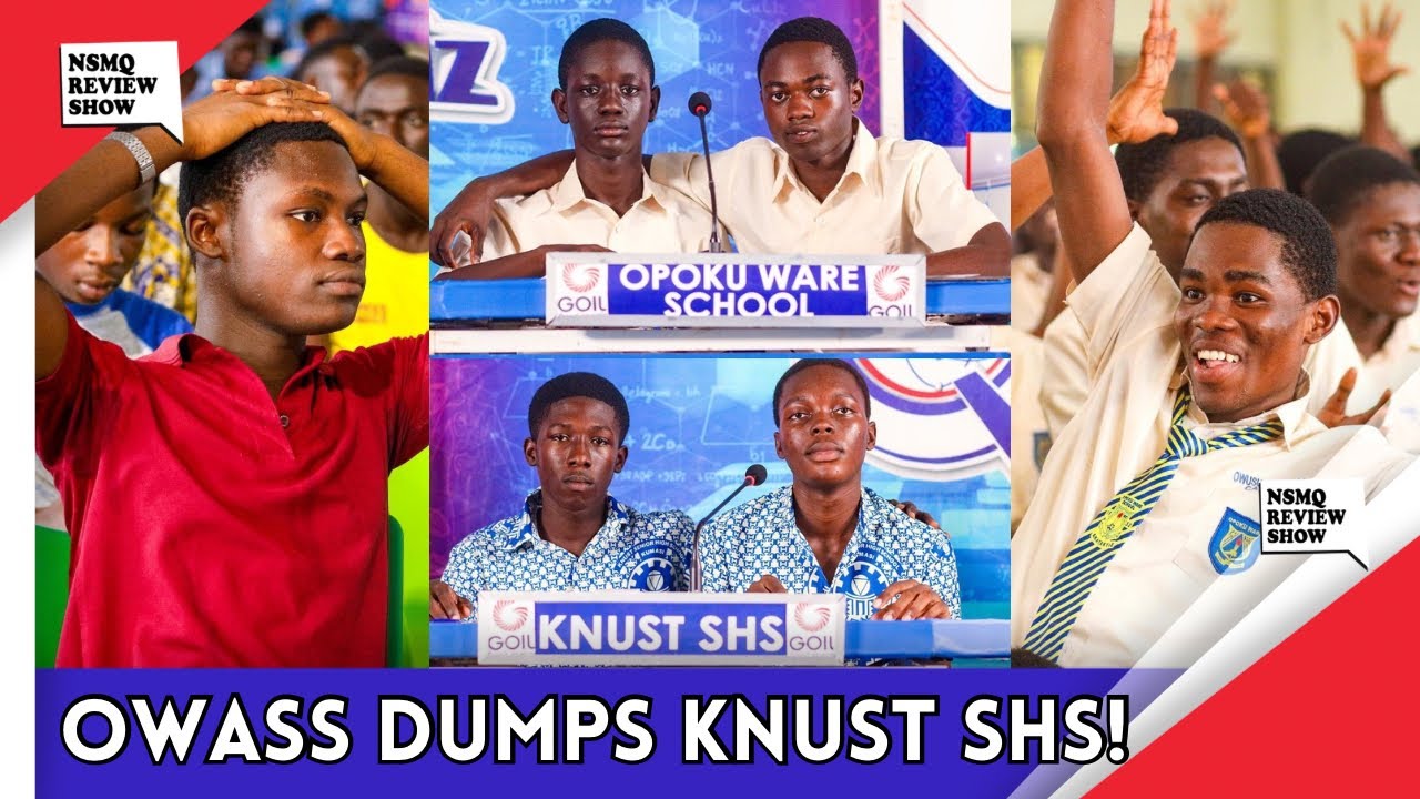 Stephen Baah From Opoku Ware Wins 2/4 Riddle to Beat KNUST SHS! Ashanti ...
