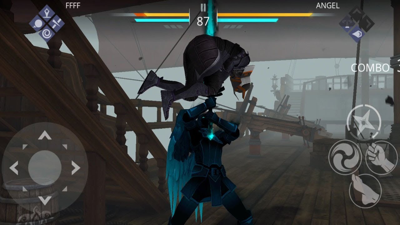 Shadow Fight 3 - How To Defeat Angel (Boss Fight - Chapter 5) Hard ...