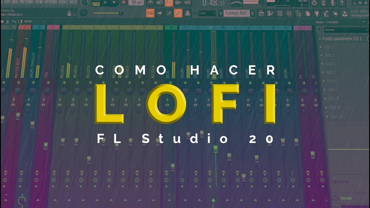 Como hacer Lo Fi en FL Studio 20 desde cero con Chill Beat - YouTube