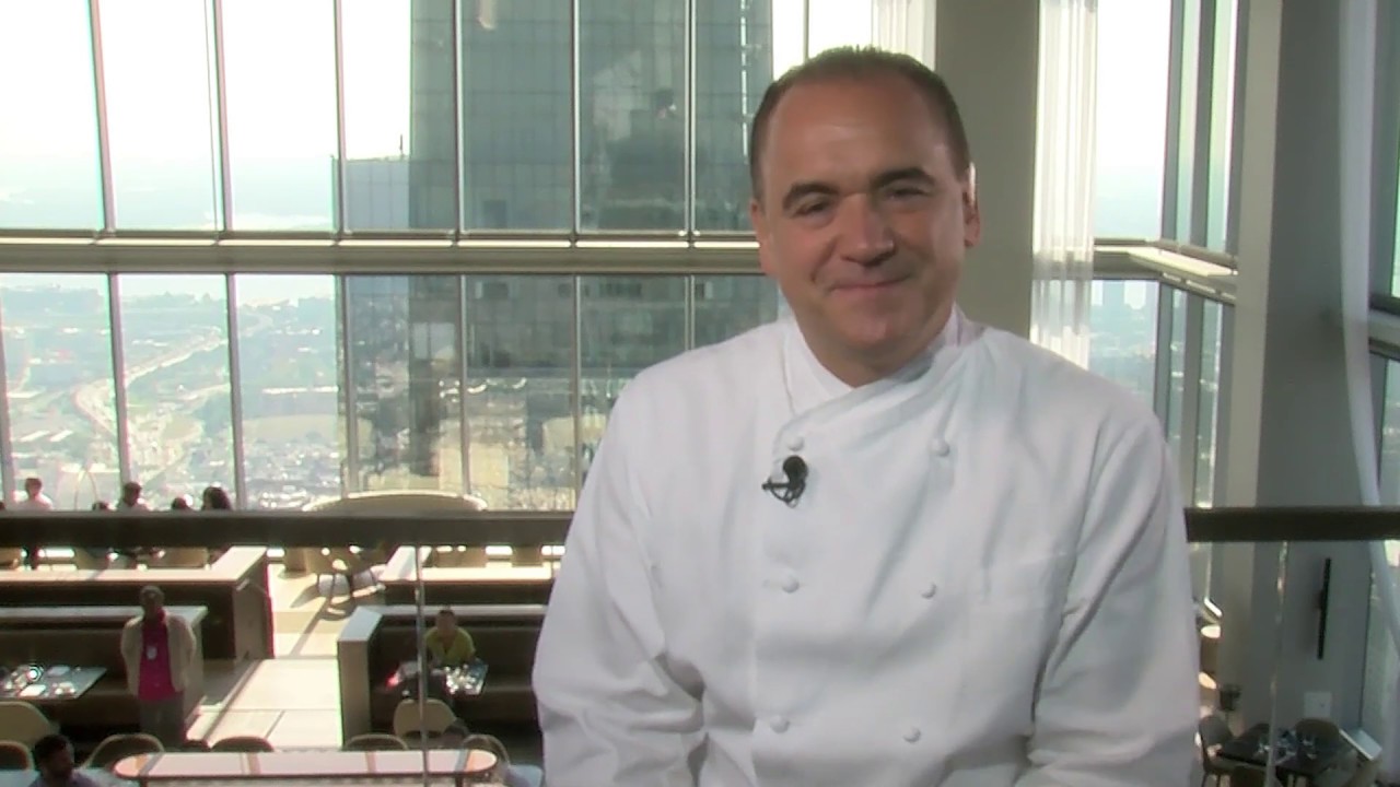 CELEBRITY CHEF JEAN-GEORGES OPENING NEW RESTAURANT - YouTube