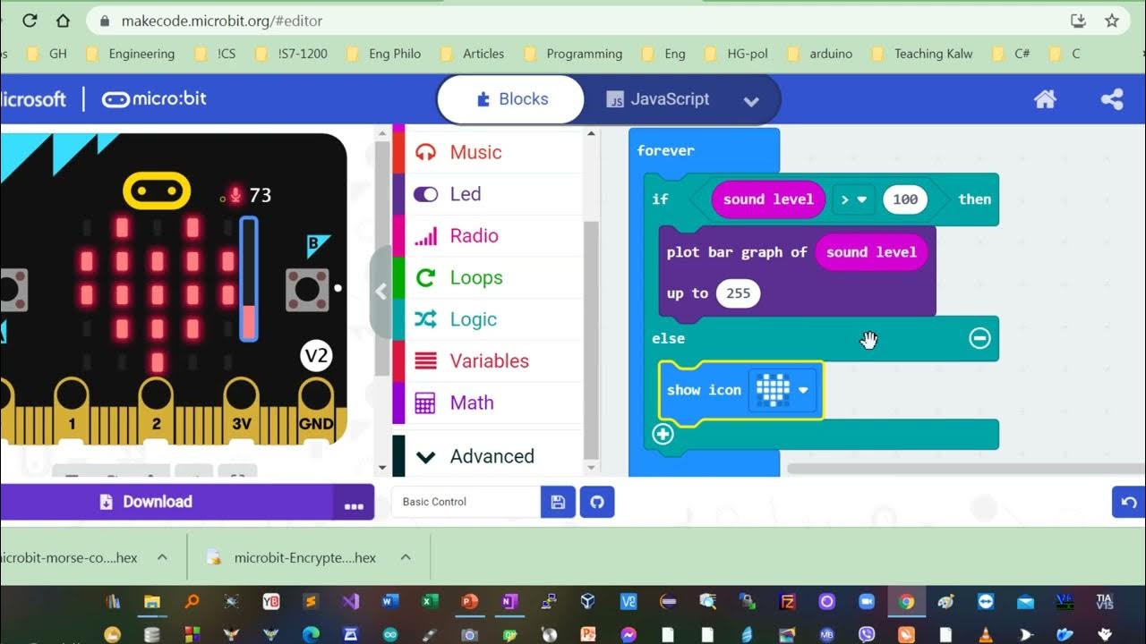 14 - Microbit If If-else - YouTube