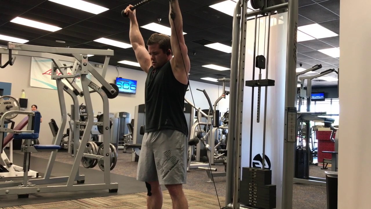 cable anti-extension lift - YouTube