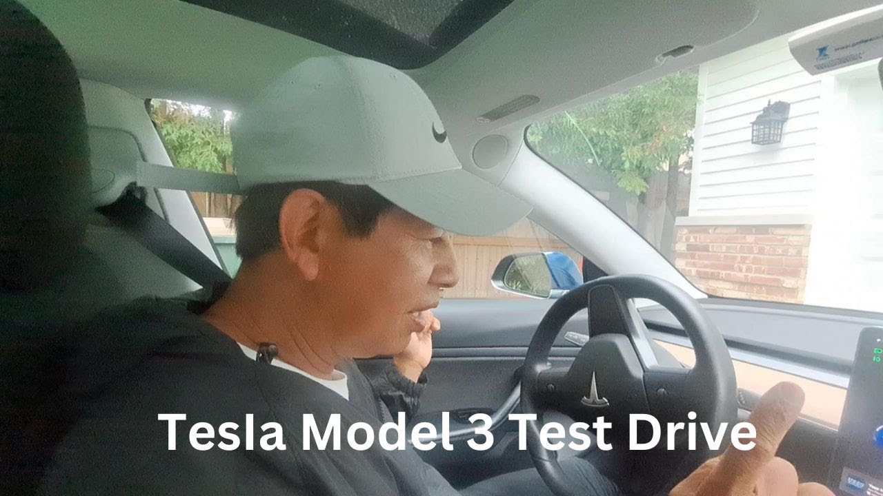 How You Feel About Driving a Tesla Model 3 Test Drive - YouTube