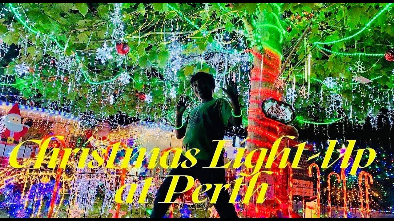 Walk around Perth | Christmas Light-Up 2020 | Perth WA /Bivon - YouTube