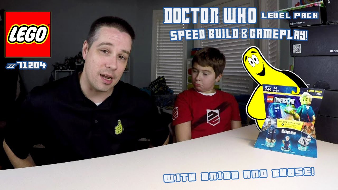 Lego Dimensions: #71204 Doctor Who LEVEL Pack Unboxing/SpeedBuild ...