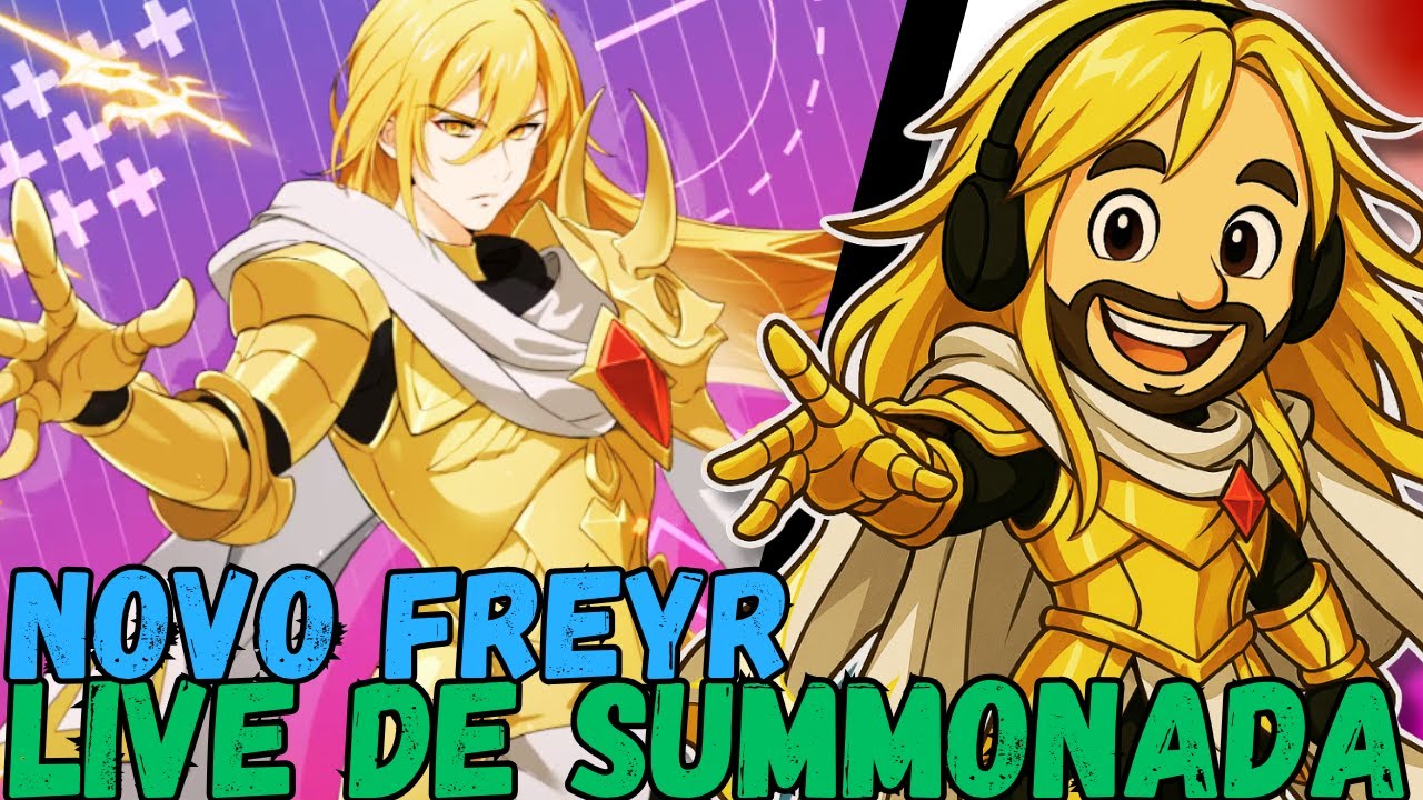 LIVE DE SUMMONADA NO NOVO FREYR | 7DS | The Seven Deadly Sins Grand ...