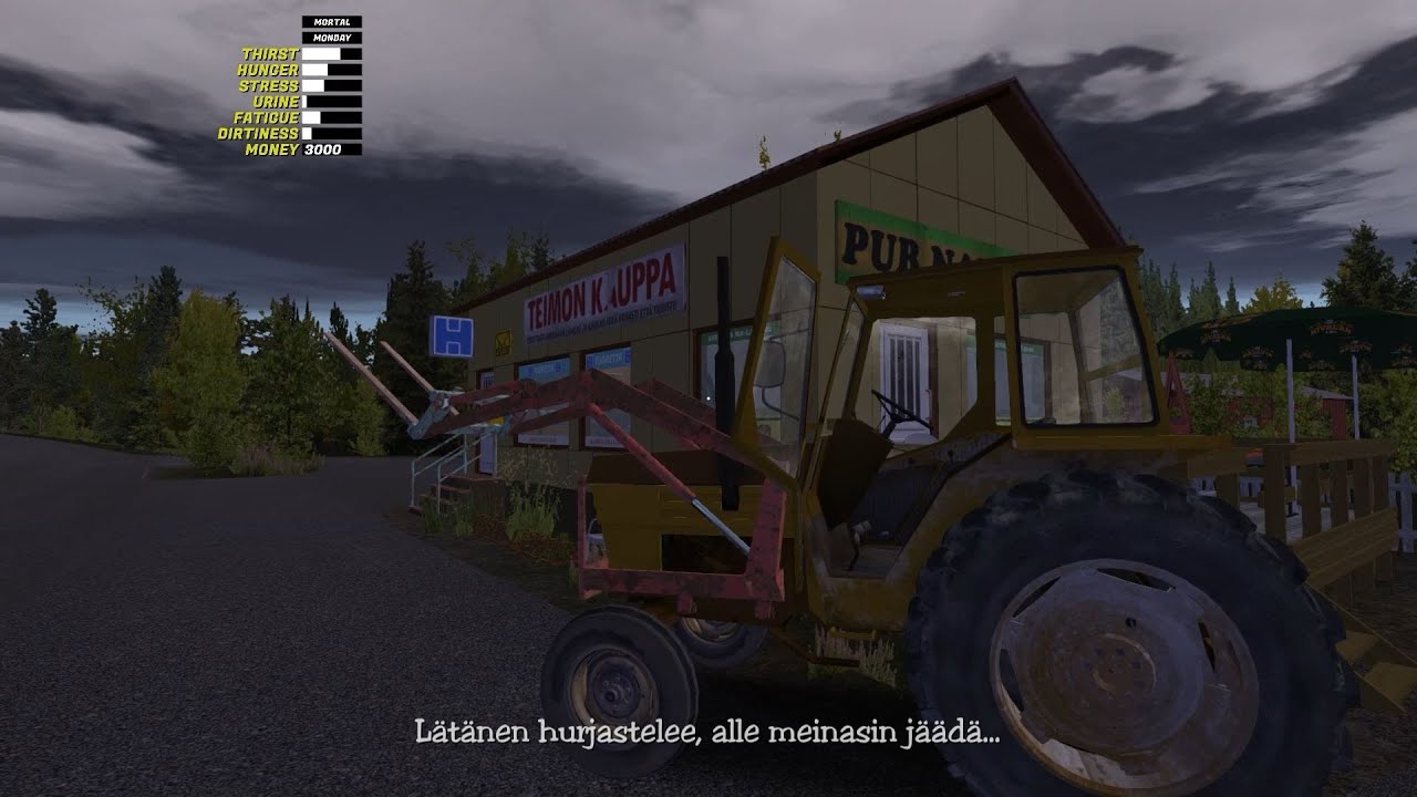 My Summer Car #3 Kekmetillä Teimon kaupalle. - YouTube