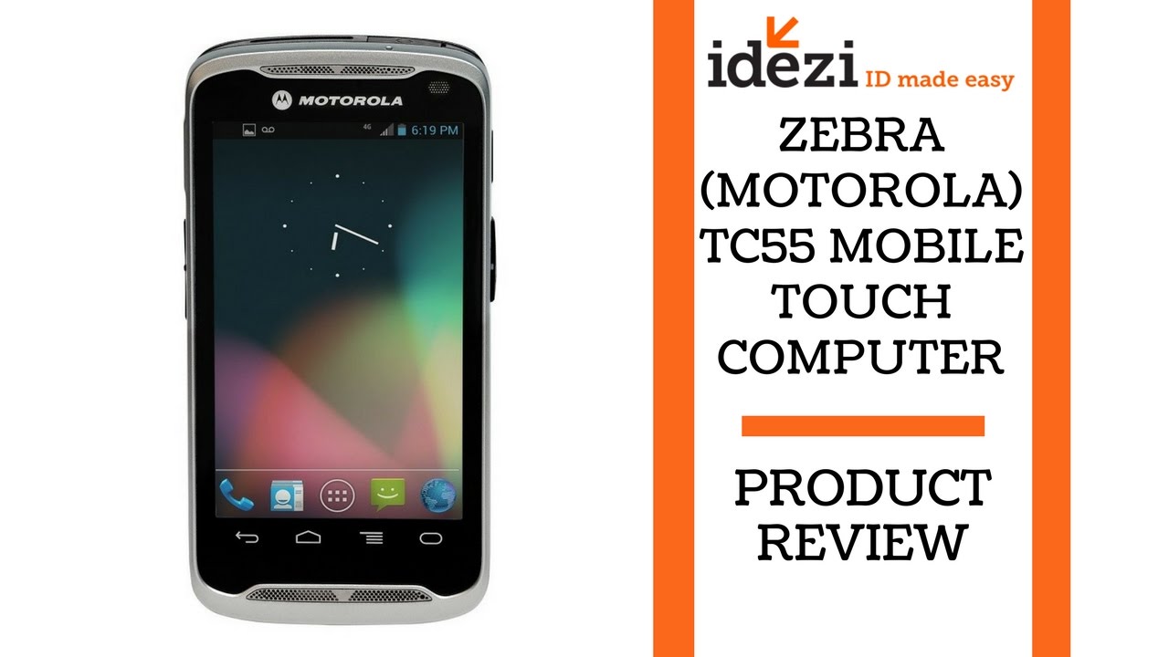 Zebra (Motorola) TC55 - Mobile Touch Computer - Idezi "ID Made Easy ...