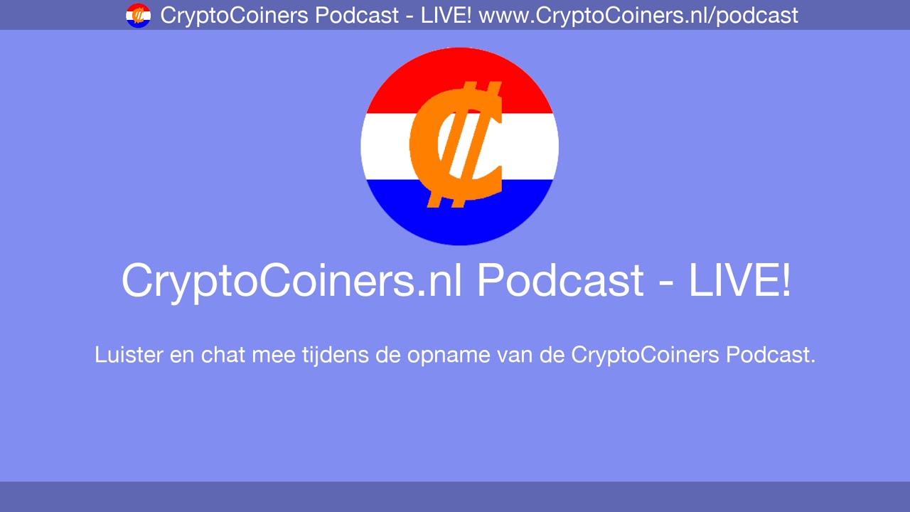 LIVE OPNAME: CryptoCoiners Podcast: 21 november 2023 - YouTube