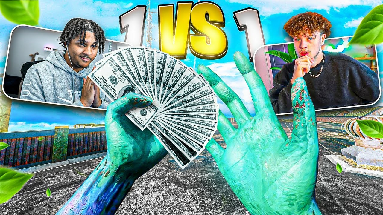 Saxzu Vs Nahv ULTIMATE 1v1 For $300 🤯 - YouTube