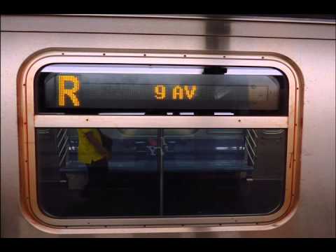 R160 (R) Train Announcements To 9th Avenue - YouTube