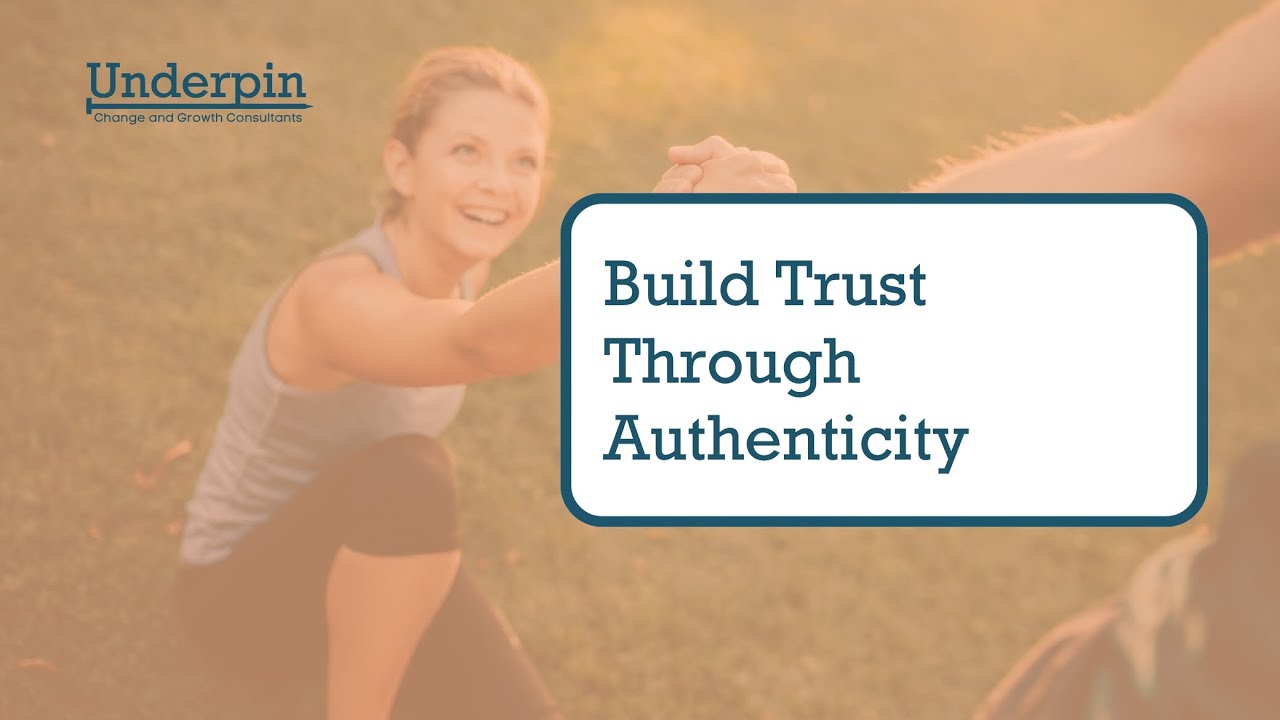 Build Trust Through Authenticity - YouTube