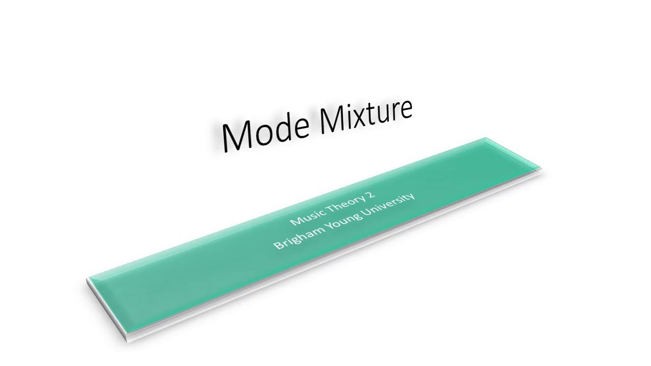 Mode Mixture - YouTube