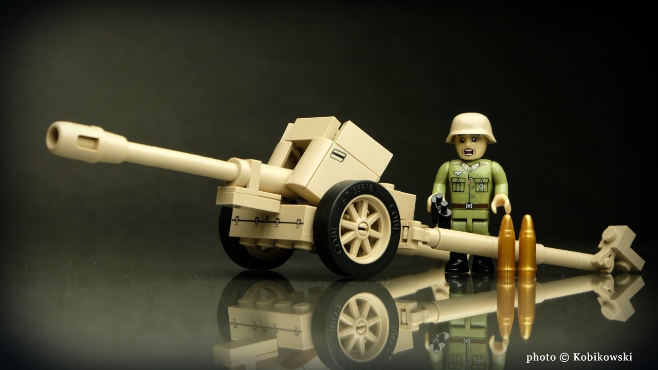 COBI 7,5 cm PaK 40 (2252) - recenzja - YouTube
