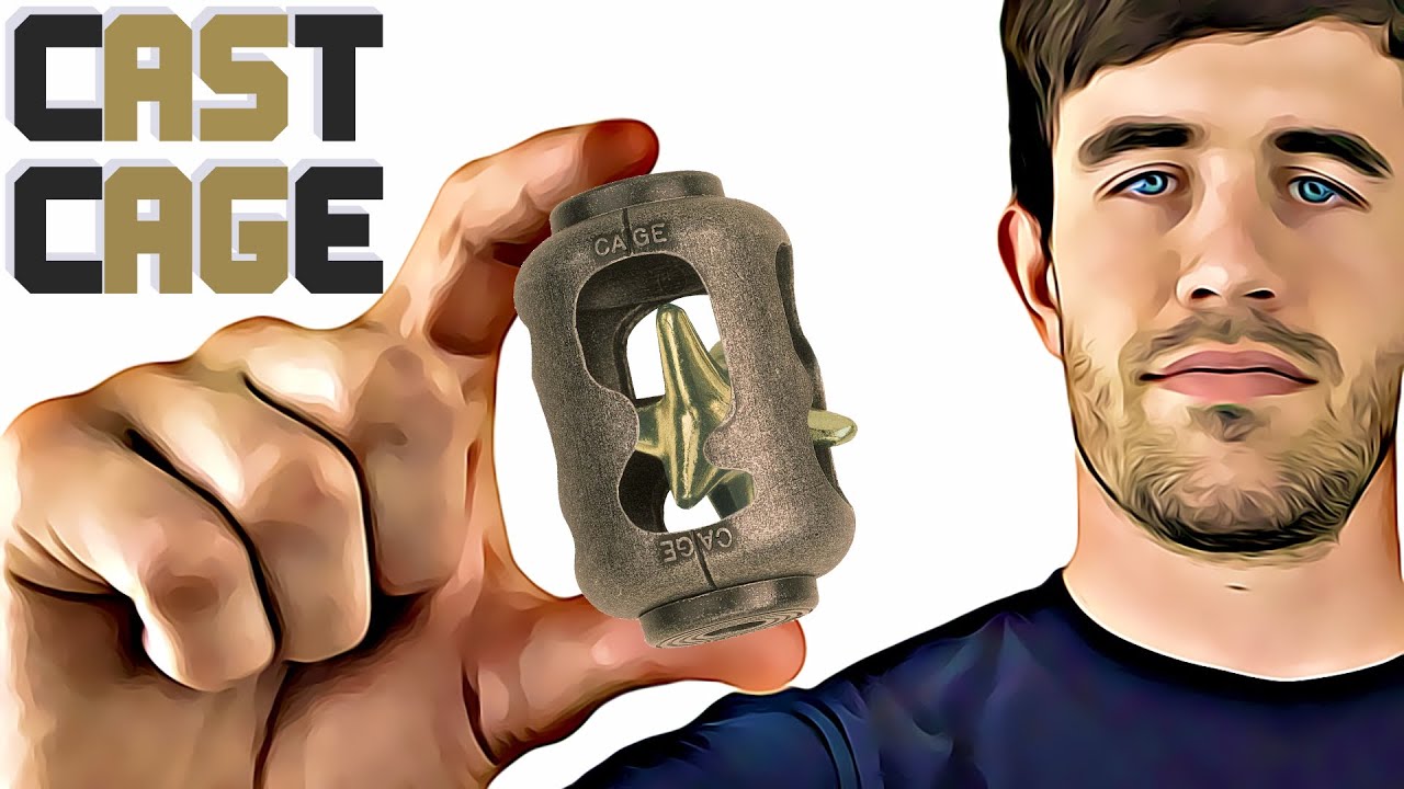 Cast Cage from Hanayama - Solution - YouTube