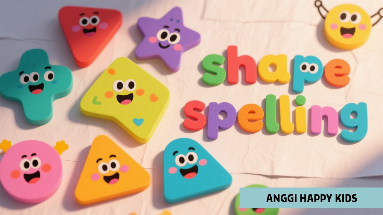 Shape Spelling | Learn to spell all your favorite shapes! | #Learn # ...