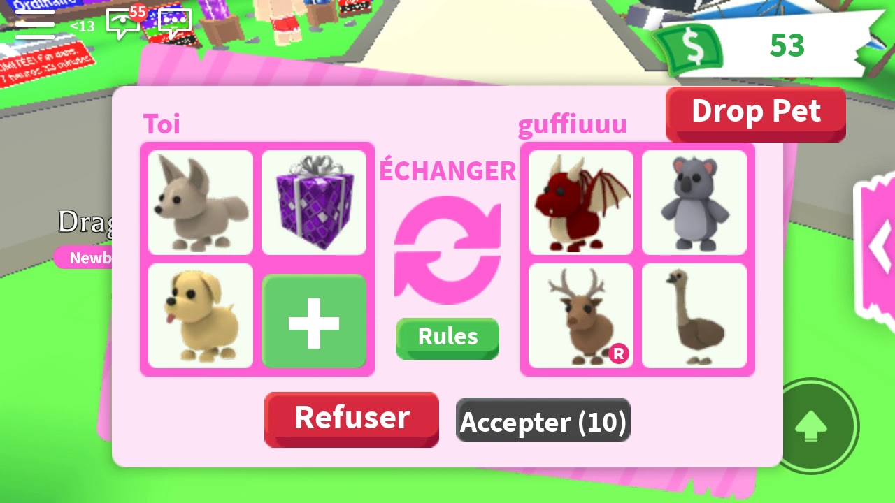 24H en Rose ! Adopt me (Roblox). - YouTube