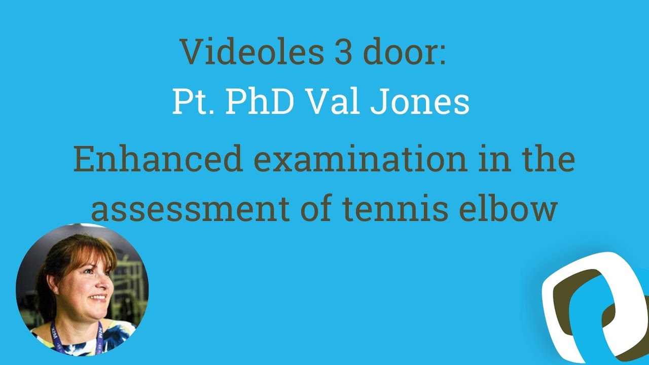 In deze video vertelt Val Jones je alles over de tenniselleboog en hoe ...