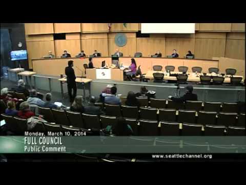 Seattle City Council - 2014-03-10 - DHS UASI Grant and Public Comment ...