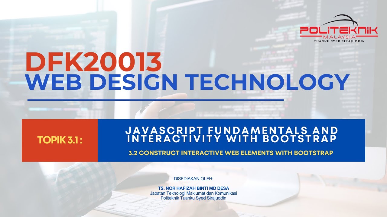 DFK20013 3 2 Construct Interactive Web Elements with Bootstrap - YouTube