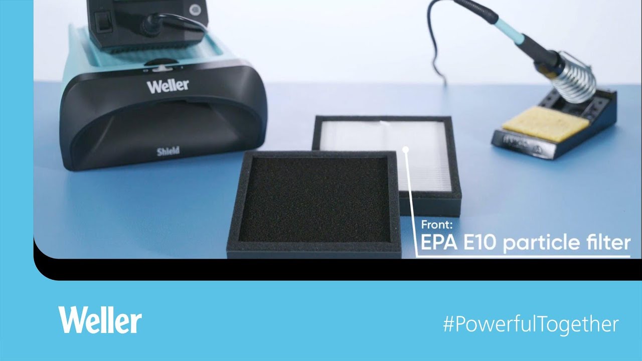 Weller WE1010 filters for fume extraction kit | WE1010 ZeroSmog Shield ...