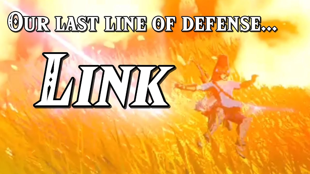 Our last line of defense will be Link... - YouTube