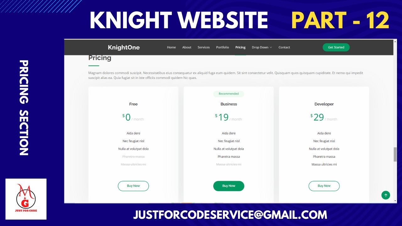 Part-12 Website development in hindi @Justforcode - YouTube