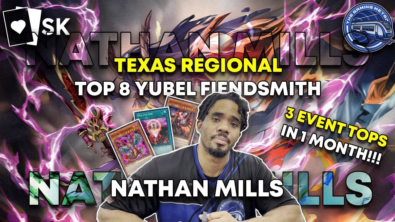 Yubel Fiendsmith 2nd Place!!! Deck Profile with Nathan "BIG NATE" Mills - Lubbock Regional - YouTube