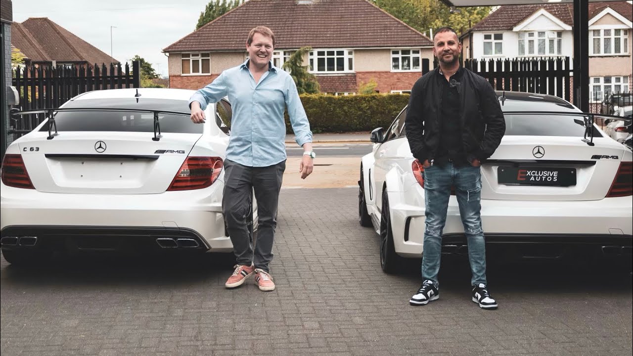 SHMEE DROPS INTO HQ, NEW CAR ?👀 #shmee150 #exclusiveautos #amg #c63amg ...