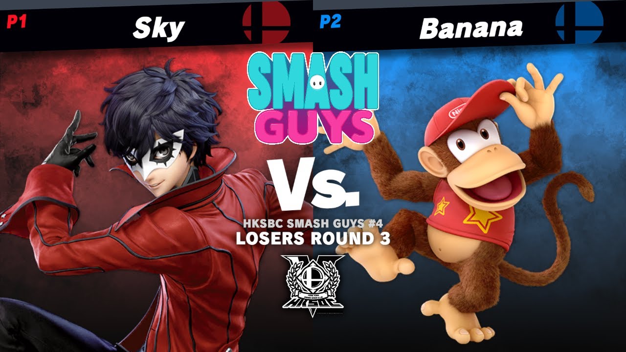 Sky (Joker) vs Banana (Diddy Kong) - Losers Round 3 | HKSBC Smash Guys ...