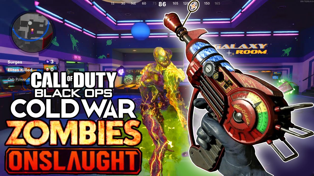 *NEW* ZOMBIES ONSLAUGHT MAP: The Pines GAMEPLAY WALKTHROUGH (Call Of ...