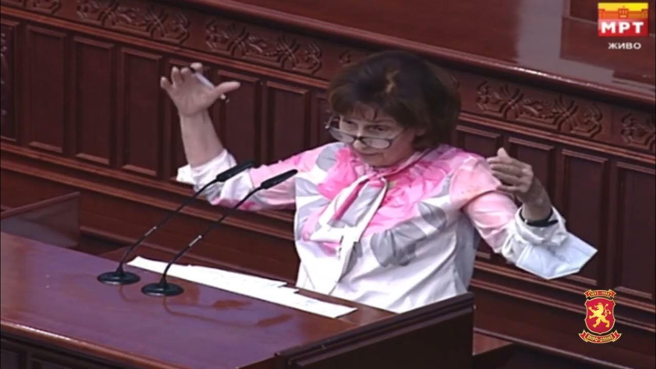 1 Гордана Силјановска Давкова Собраниска седница 15 07 2022 Youtube