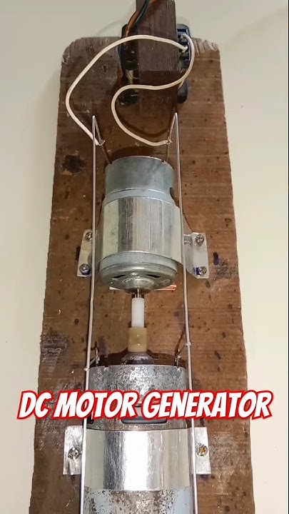 How To Make A Generator With 12v DC Motor || DC Generator - YouTube