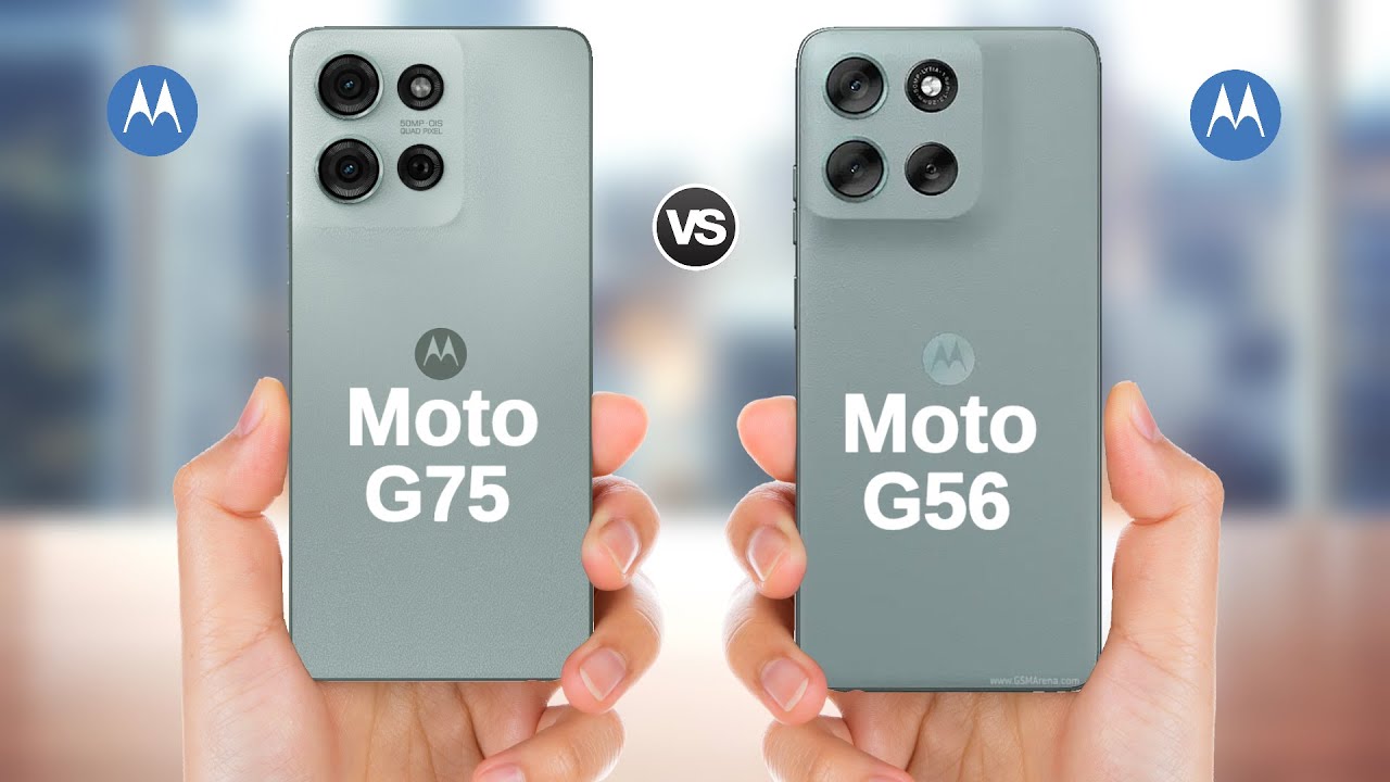 MOTO G75 5G vs MOTO G56 5G || Full Comparison - YouTube