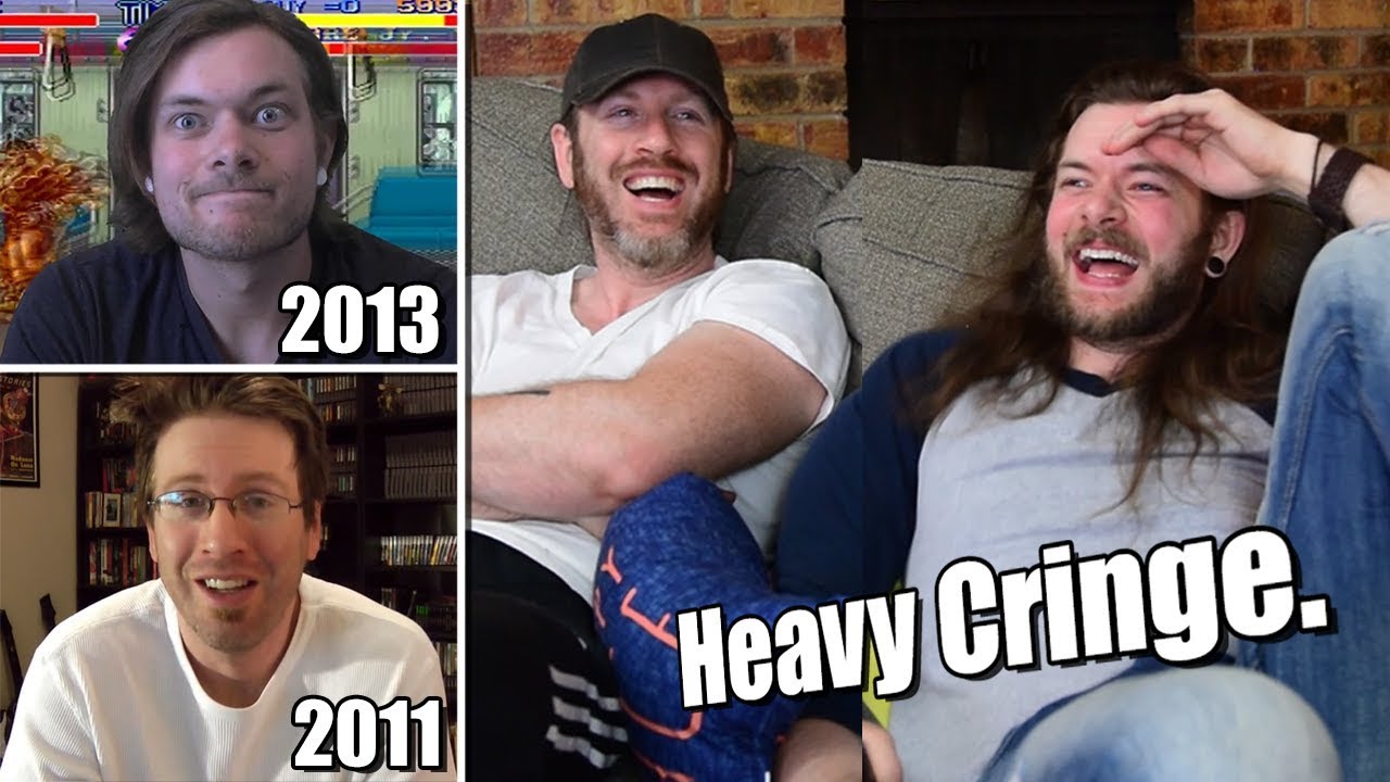 REACTING TO OUR FIRST CRINGY YOUTUBE VIDEOS! - YouTube