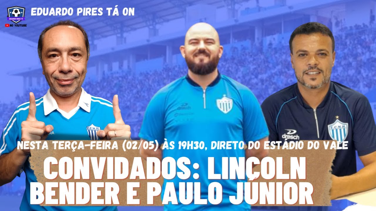 EDUARDO PIRES TÁ ON | CONVIDADOS: LINCOLN BENDER E PAULO JÚNIOR| AO ...