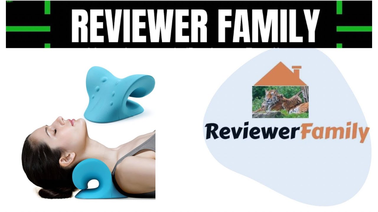 RESTCLOUD Neck and Shoulder Relaxer, Cervical Traction Device - YouTube
