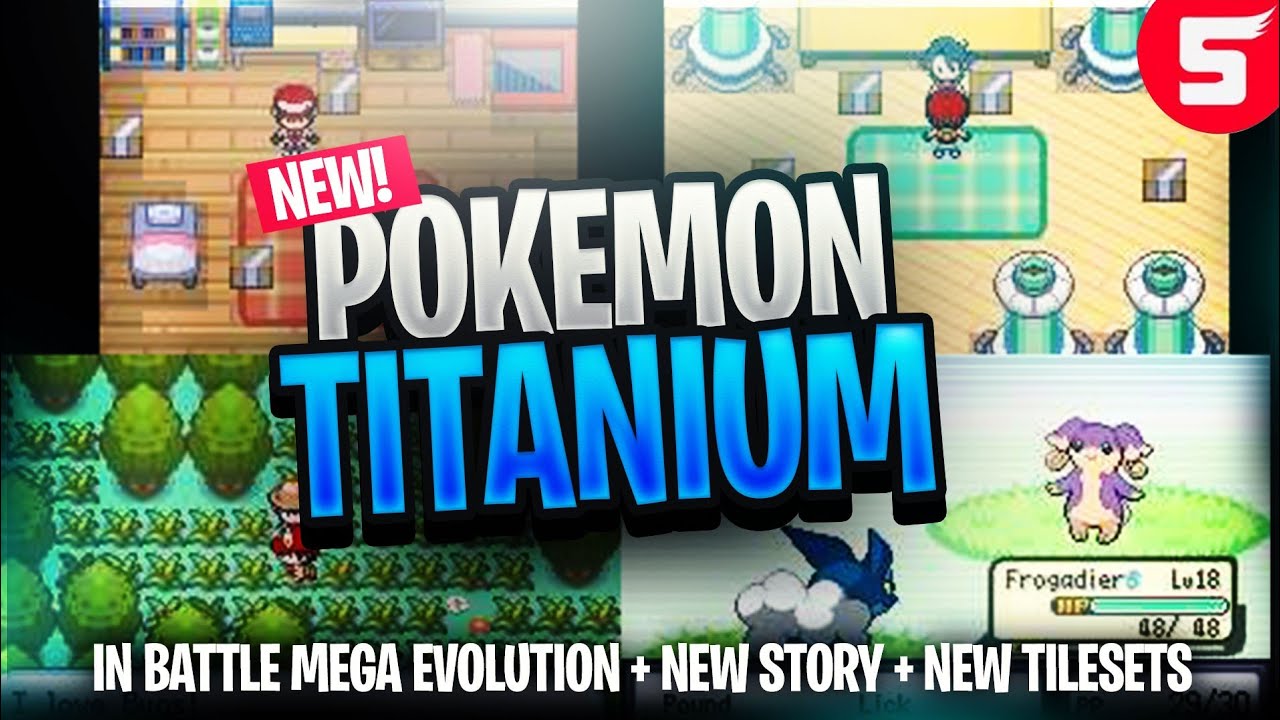 Pokemon Titanium: New Pokemon GBA Rom Hack With In Battle Mega ...