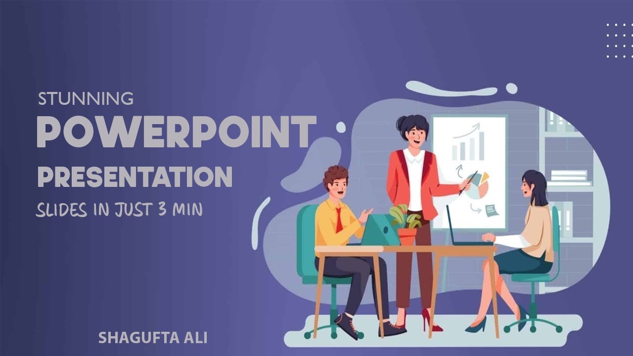 STUNNING Slide 👀 3 min PowerPoint Tutorial - YouTube