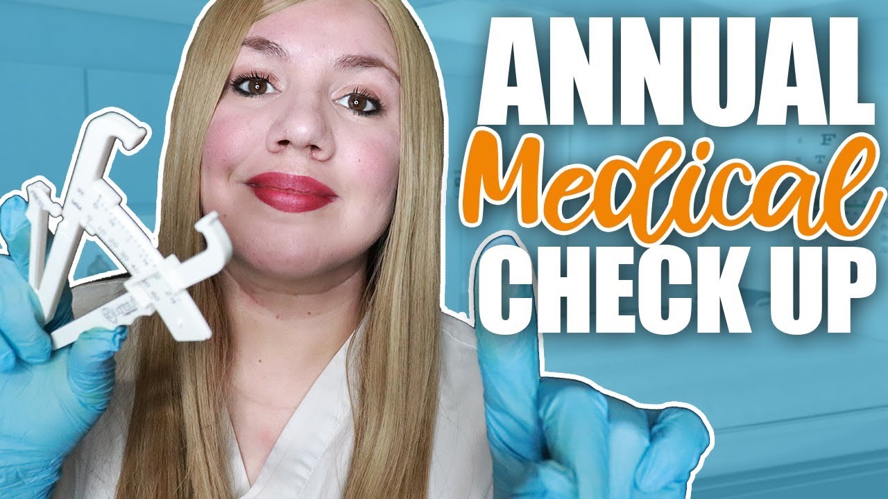 ASMR Annual Physical Check Up - YouTube