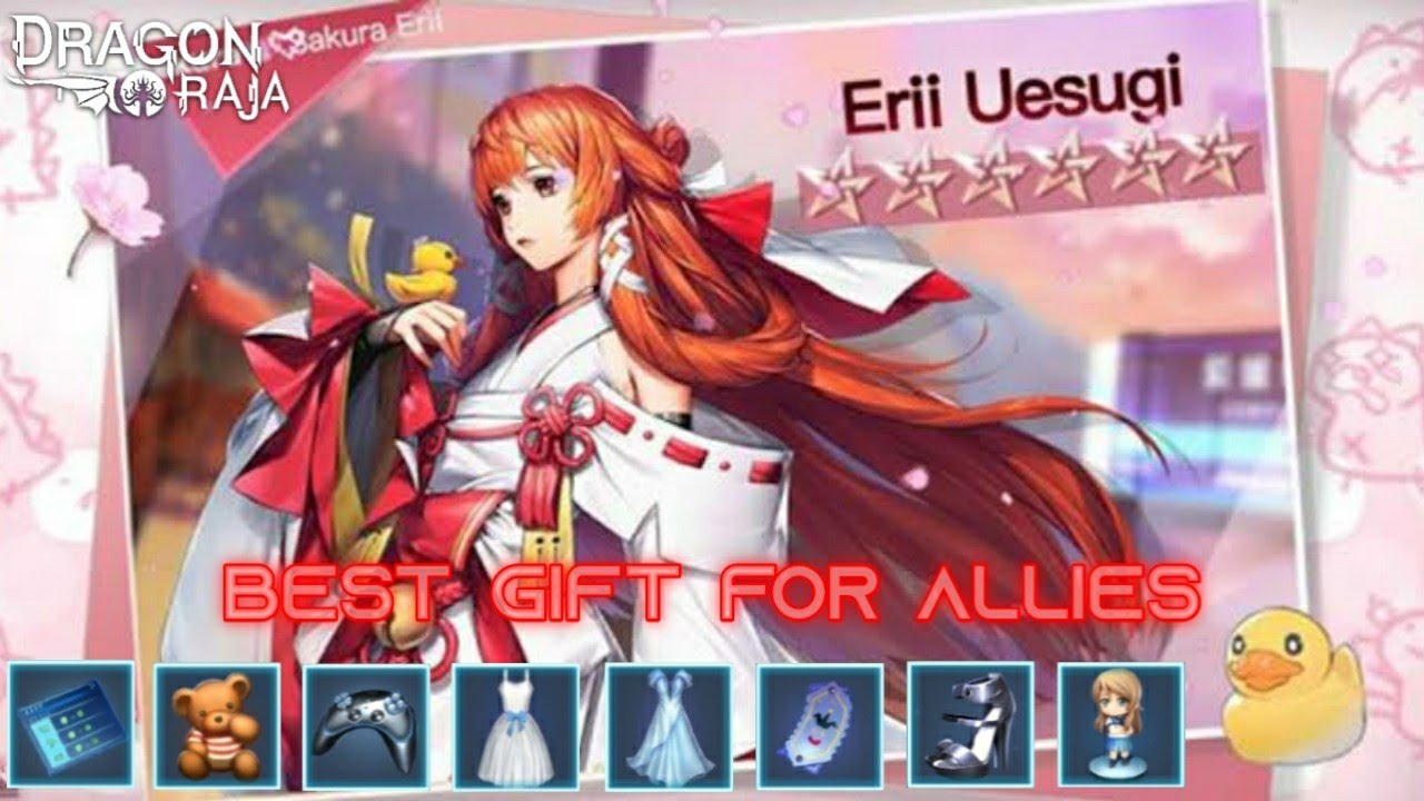 Dragon Raja | Best gifts for Allies : *6 Erii Uesugi - YouTube
