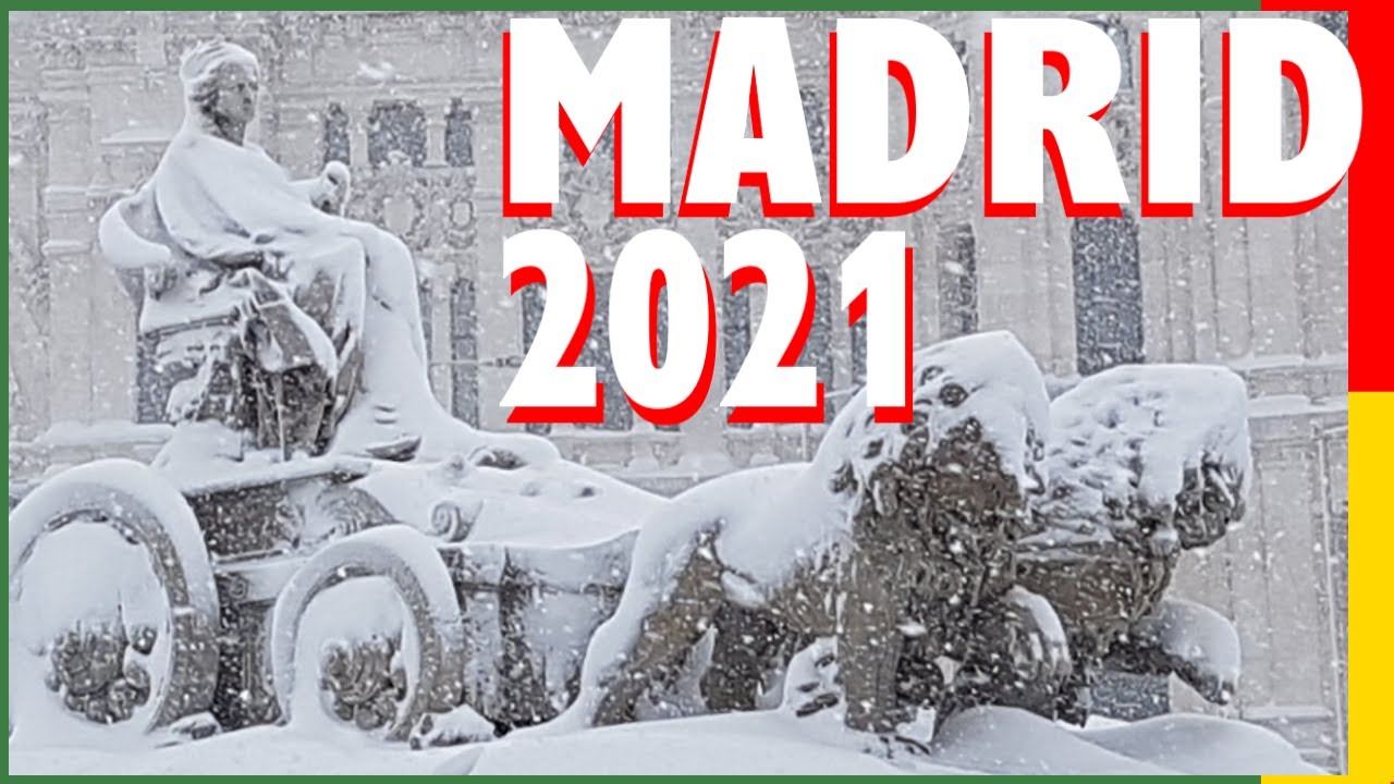 Recordando a FILOMENA, nevada del siglo en Madrid 2021 - YouTube