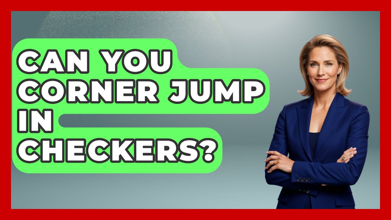 Can You Corner Jump In Checkers? - The Board Game Xpert - YouTube