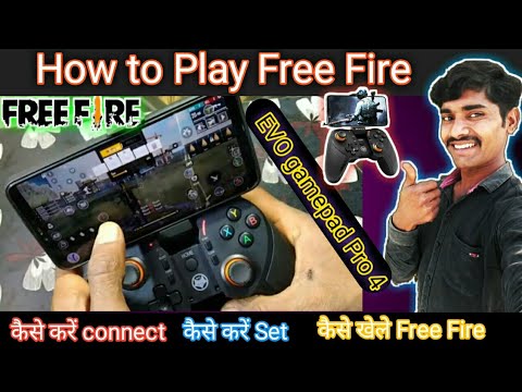 How To Use GamePad Play Free Fire | Free Fire step by step key | EVO ...