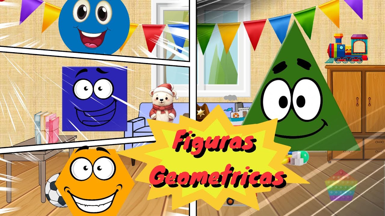 Figuras Geométricas para Niños👶 Aprende con Canciones y Juegos ...