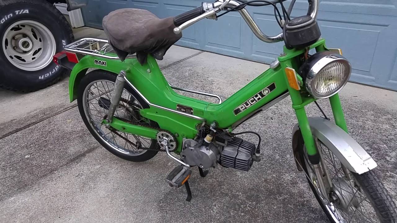 1977 Puch Maxi. E50 single speed - YouTube