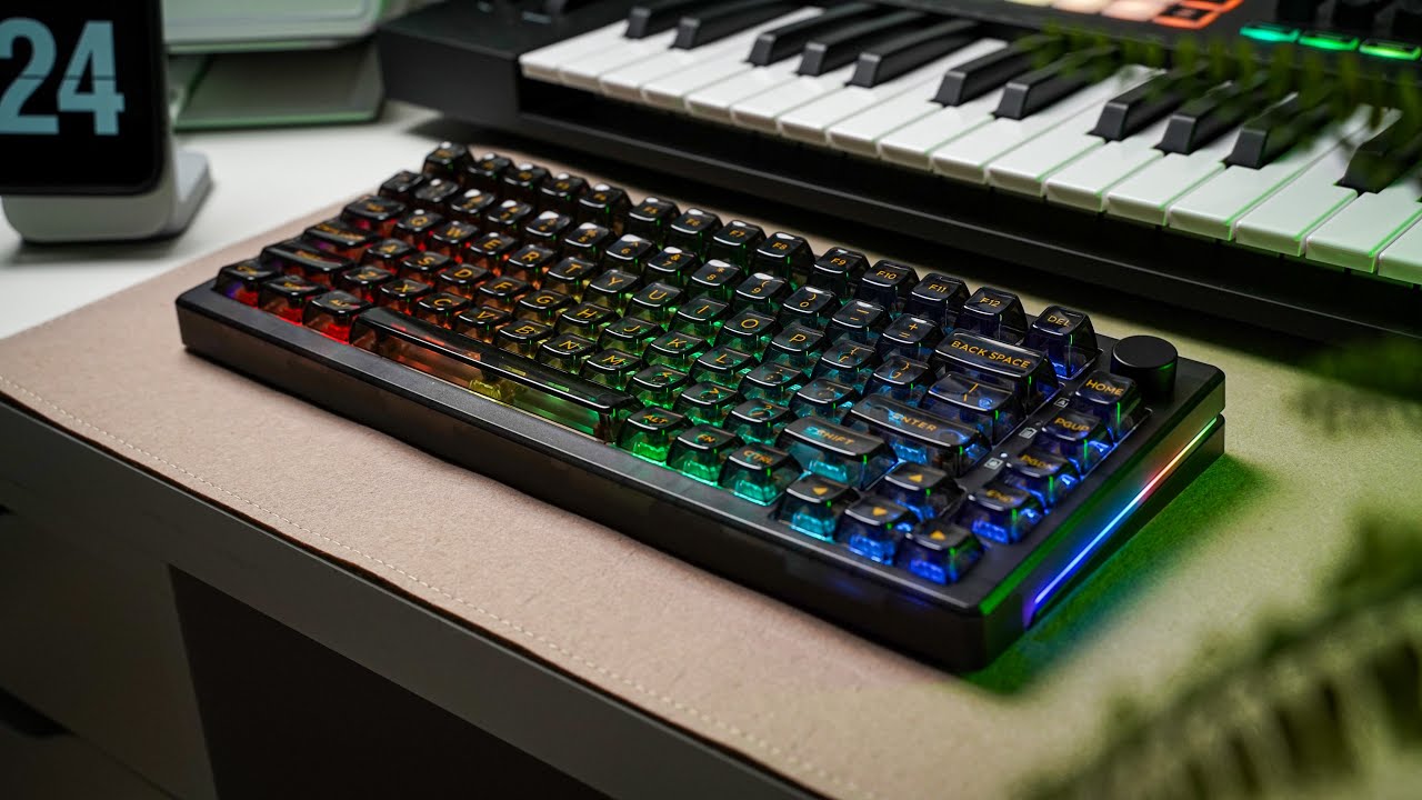 รีวิว SARU SPACE COSMIC SMOKE KX-75 | คีย์บอร์ดโปร่งแสง 75% ที่มีทั้งไฟ RGB แล้ว Custom ได้ด้วย ...