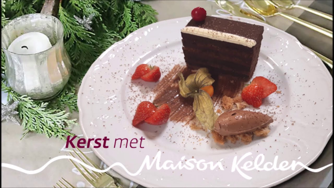 Een geweldige Kerst met Maison Kelder - Truffelgebak dessert - YouTube