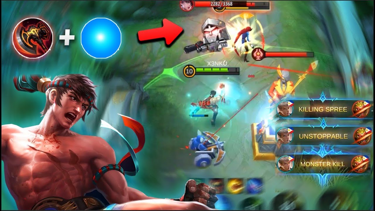 THE POWER OF WAR AXE CHOU BUILD IS INSANE! CHOU DAMAGE BUILD| MLBB ...