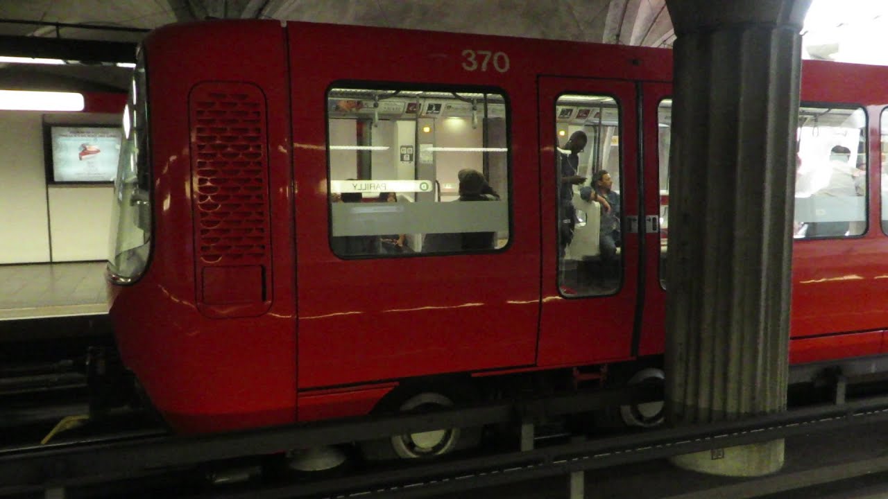 [Lyon] MPL85 Métro D - Parilly (ancienne livrée orange) - YouTube